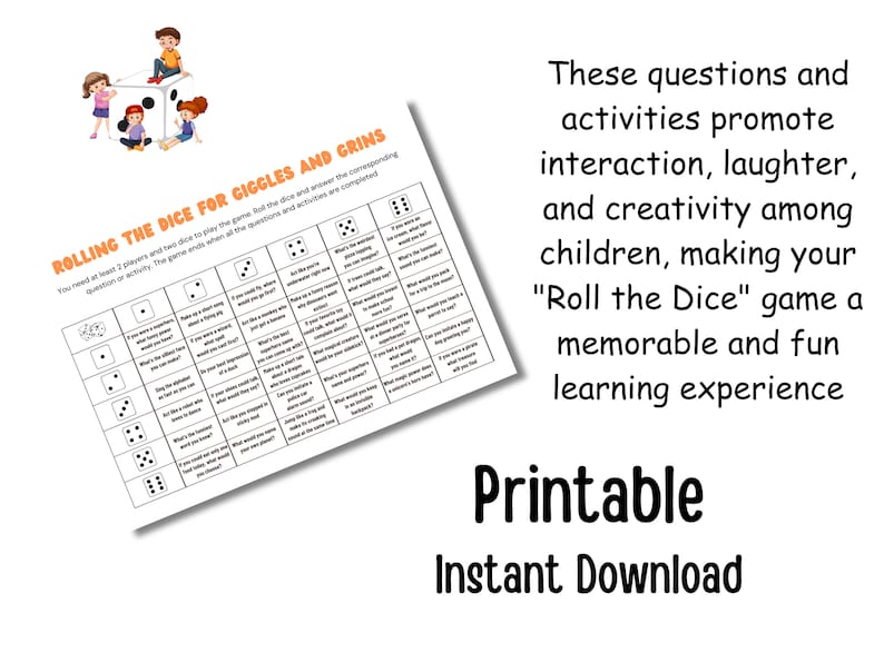 Roll the Dice Game for Kids | Holiday Dice Fun | Kids Dice Game ...