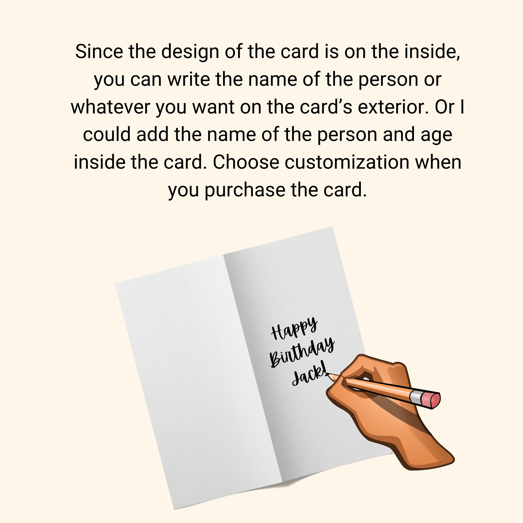 Printable Happy Birthday Card for Boy With Message PDF | Can Be ...