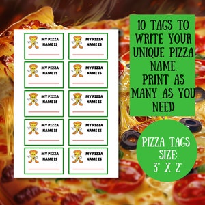 What is Your Pizza Name, Pizza Party Game, Pizza Name Game, Pizza Night ...