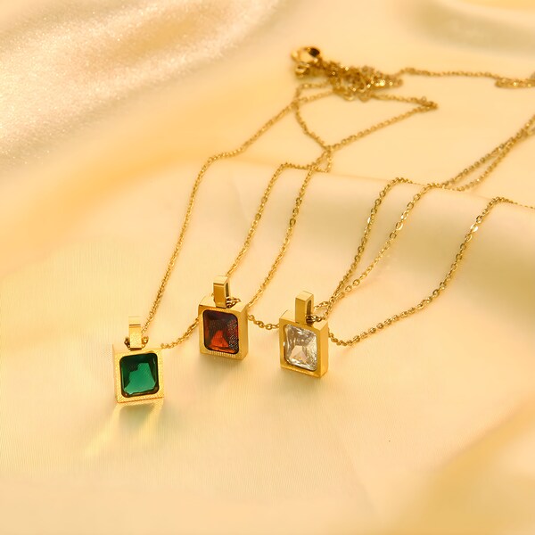 Square Pendant - Etsy