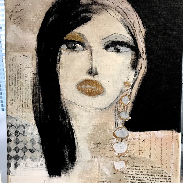 Abstract Neutral - Etsy