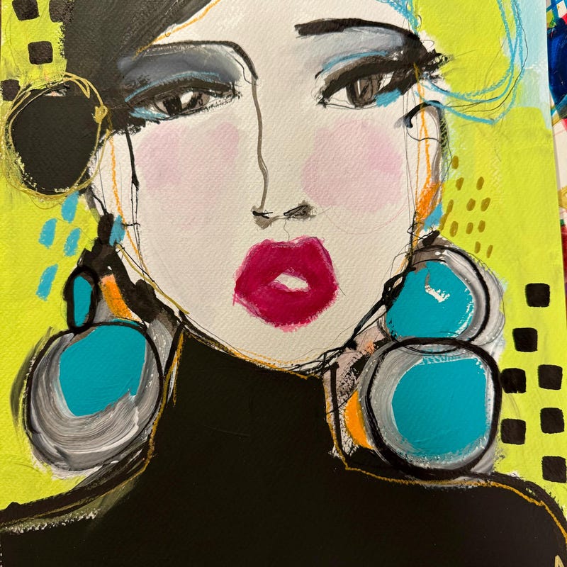 Whimsical Faces - Etsy