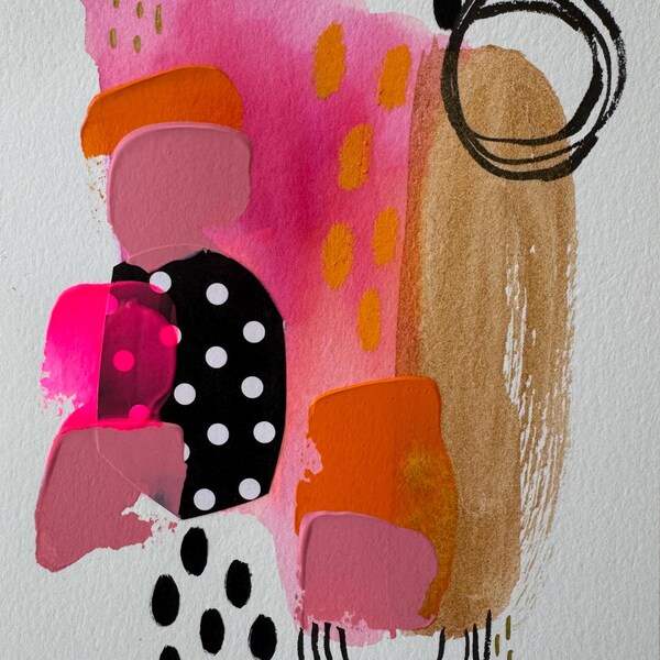 Small Abstract Art - Etsy