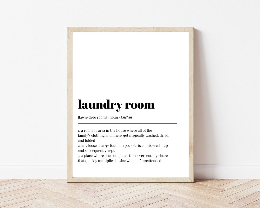 Laundry Room Print | Laundry Room Art Print | Laundry Room Decor ...