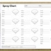 Baseball Hitting Spray Chart - Etsy