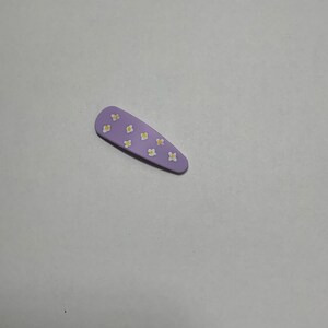 Individual Hand Painted Hair Clips - Etsy