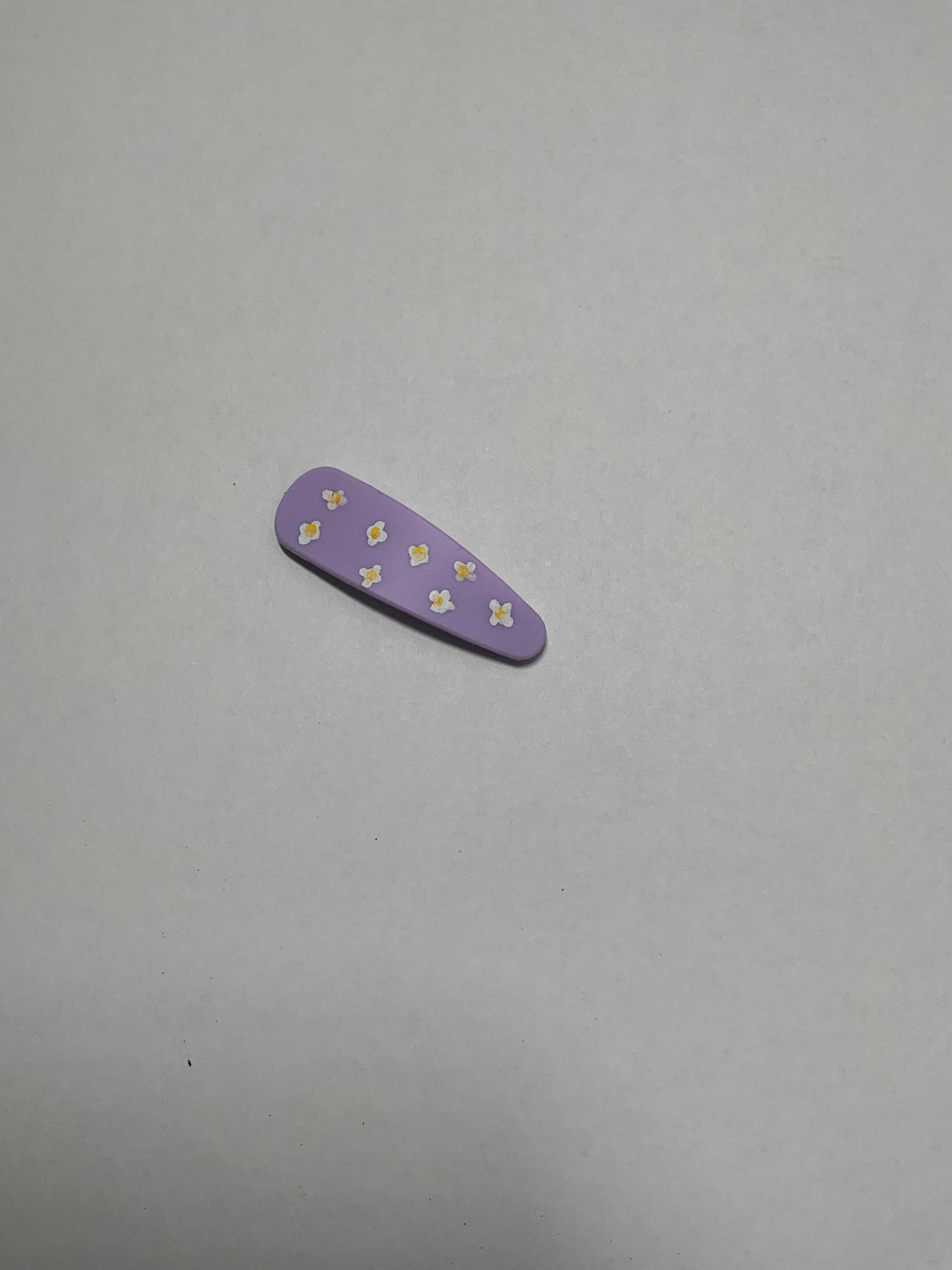 Individual Hand Painted Hair Clips - Etsy