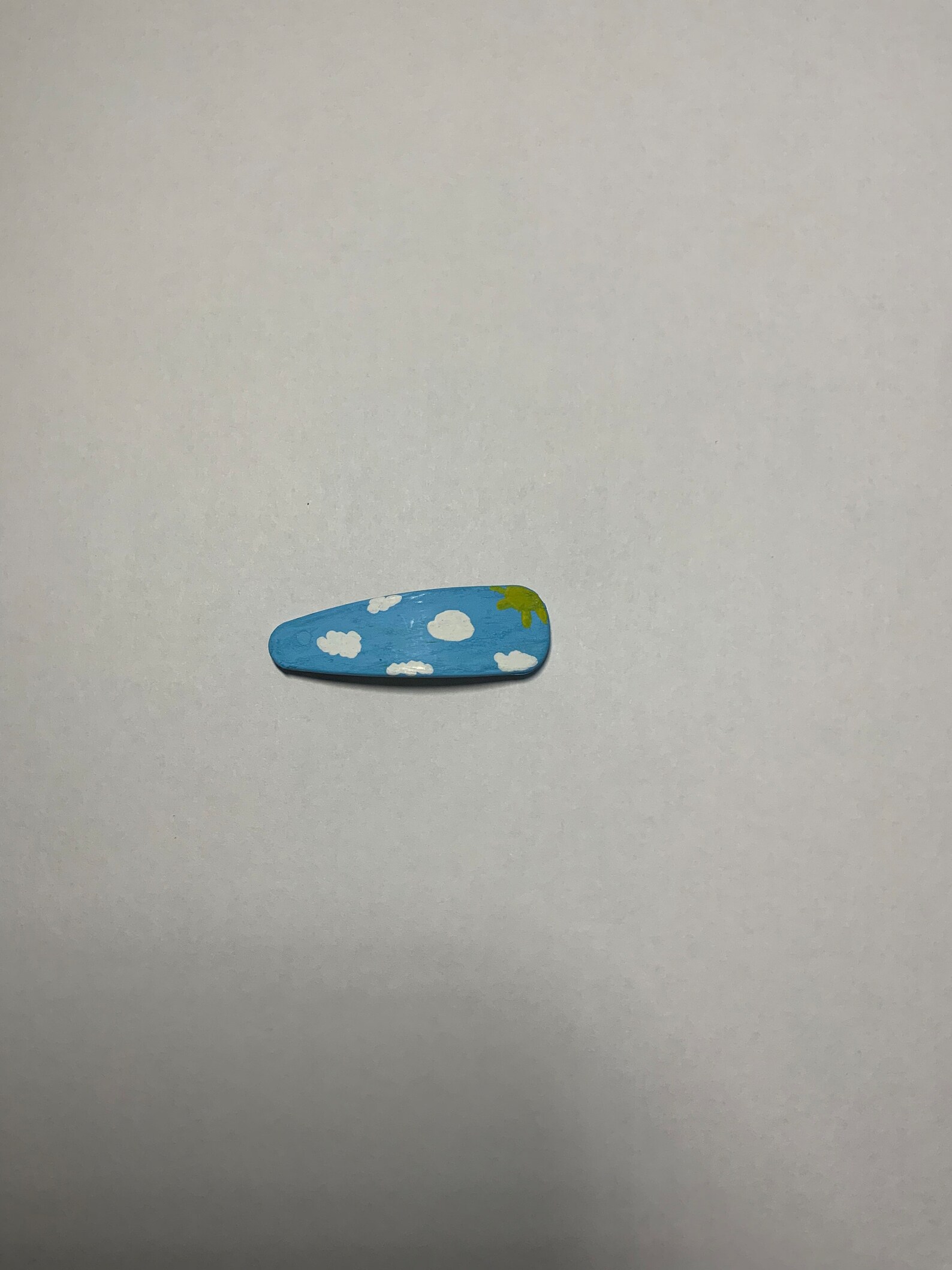 Individual Hand Painted Hair Clips - Etsy