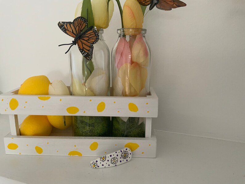 Individual Hand Painted Hair Clips - Etsy