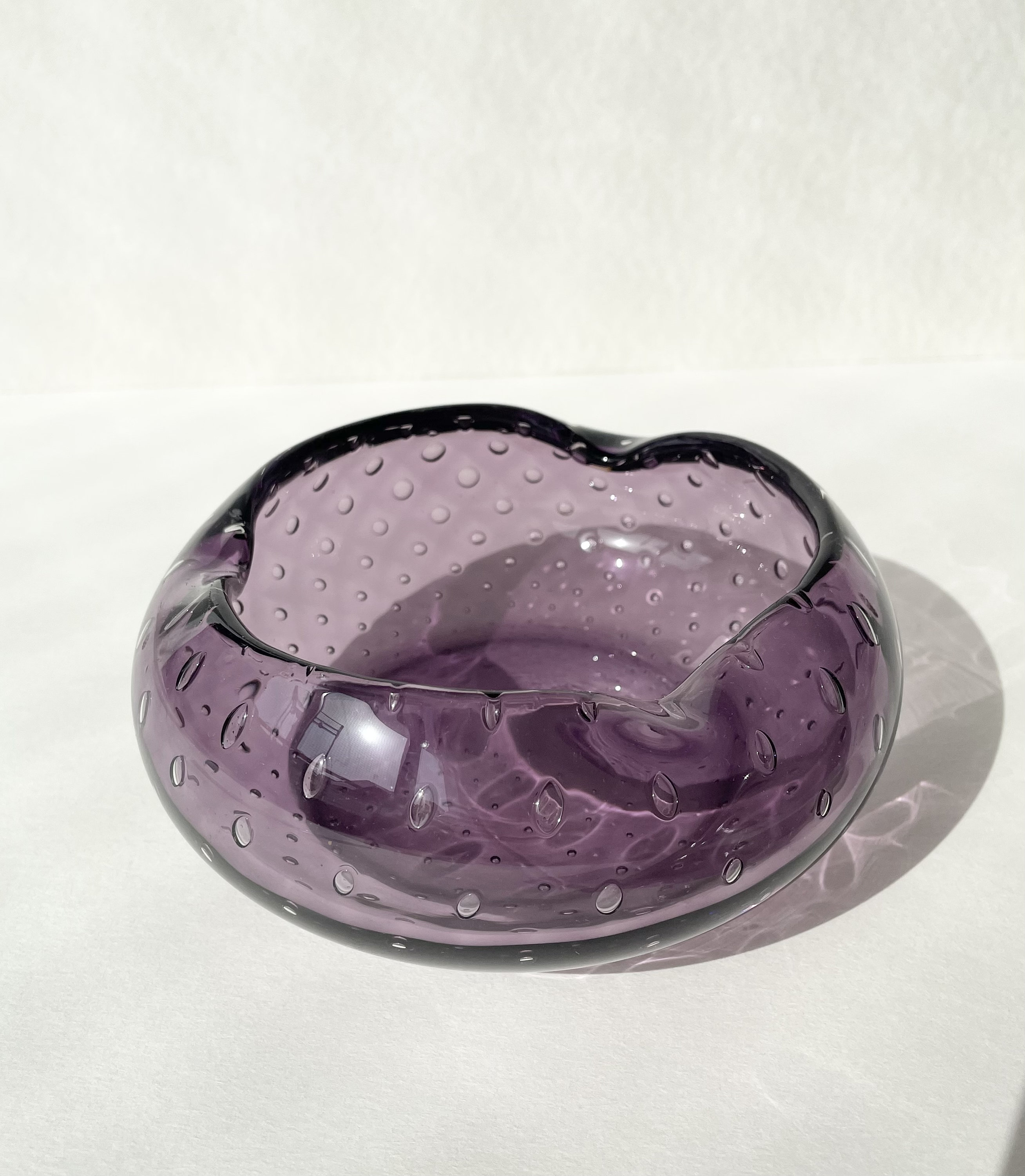 Murano Ashtray. Big Glass Ashtray - Etsy