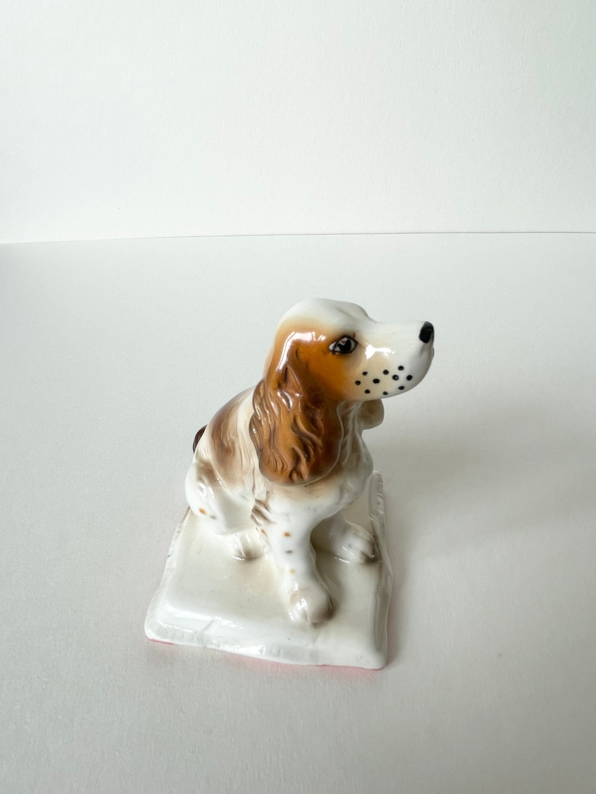 Cocker Spaniel Porcelain Figurine. Foreign. - Etsy