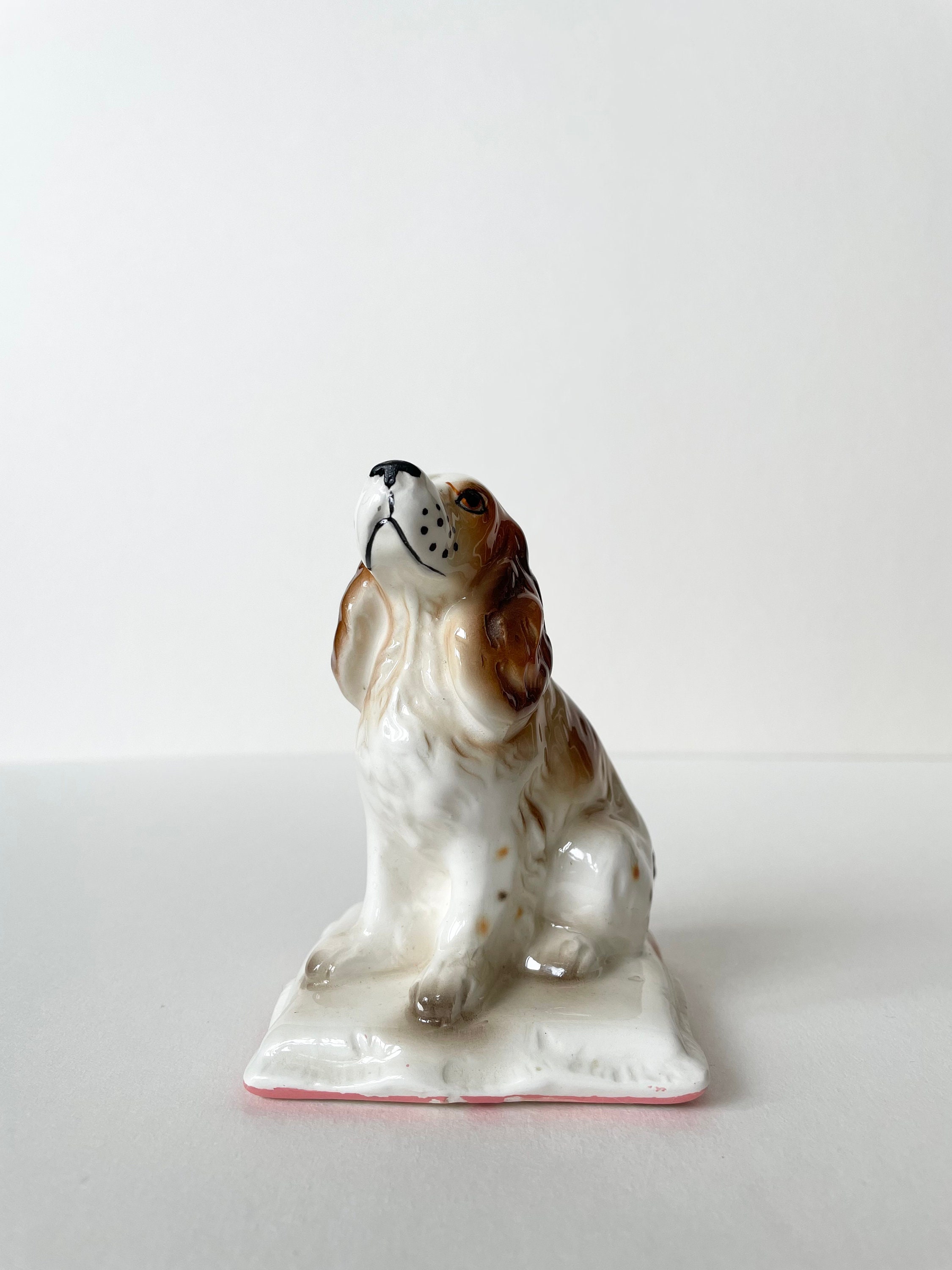 Cocker Spaniel Porcelain Figurine. Foreign. - Etsy