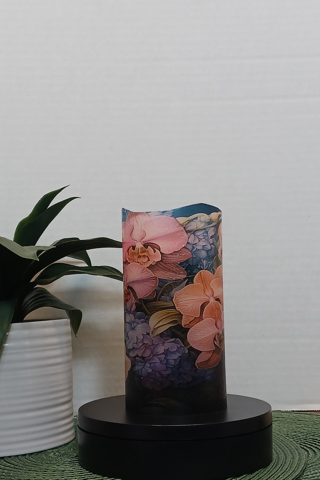 Orchids - Flameless Candles - Free Gift Box - Batteries Included ...