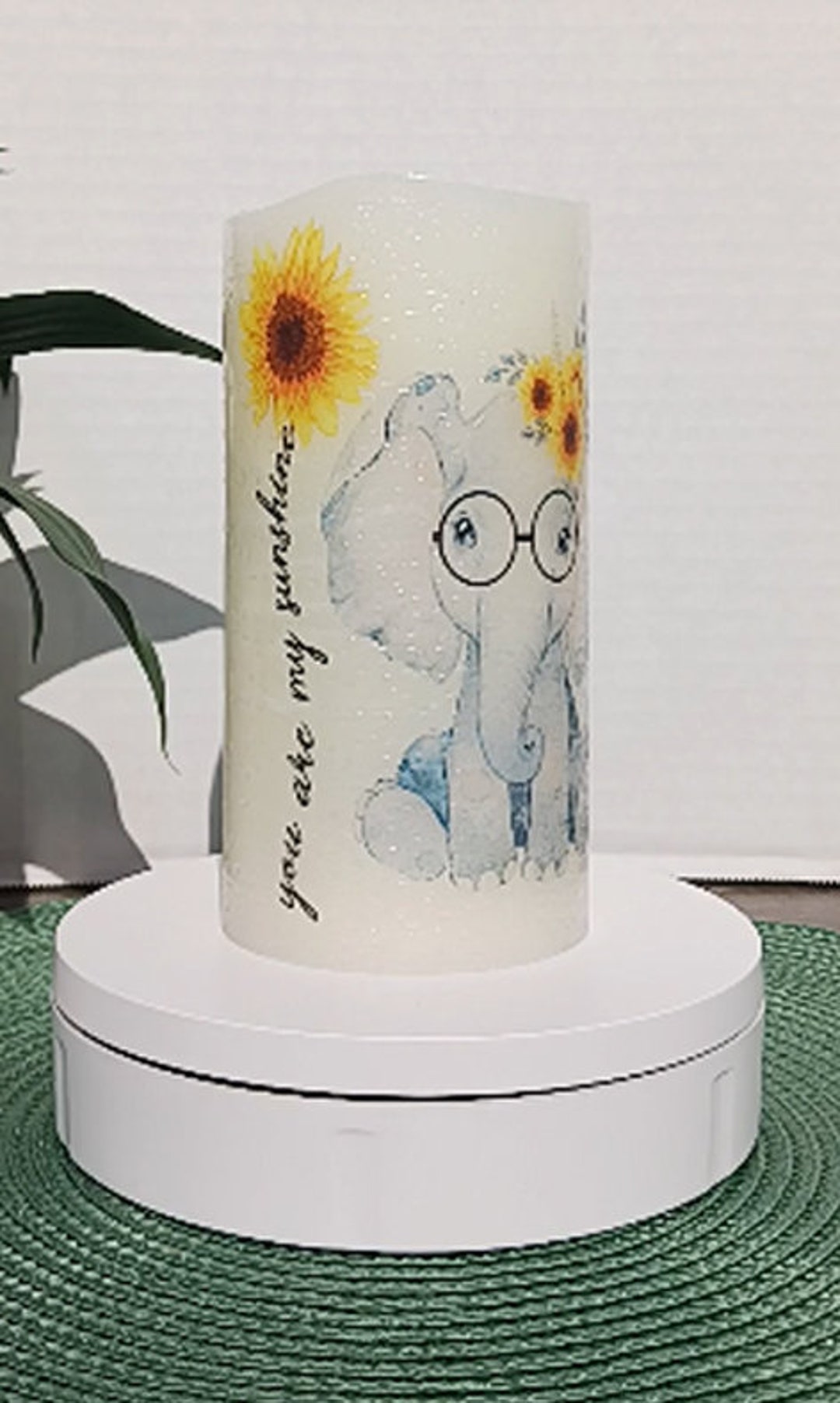 You Are My Sunshine - Flameless Candles - Free Gift Box - Batteries ...