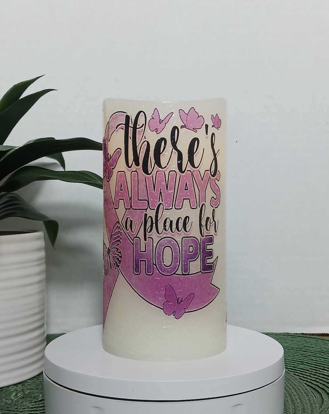 There's Always A Place for Hope - Flameless Candles - Free Gift Box ...