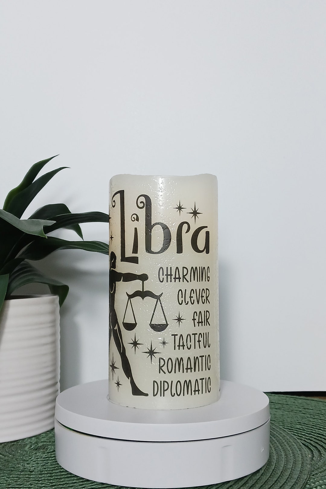 Libra Qualities - Flameless Candles - Free Gift Box - Batteries ...