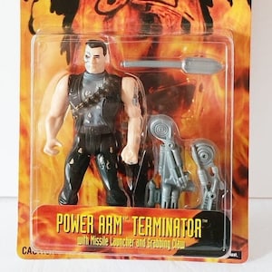 1997 Kenner Terminator 2 3-D Power Arm Terminator Action Figure New ...