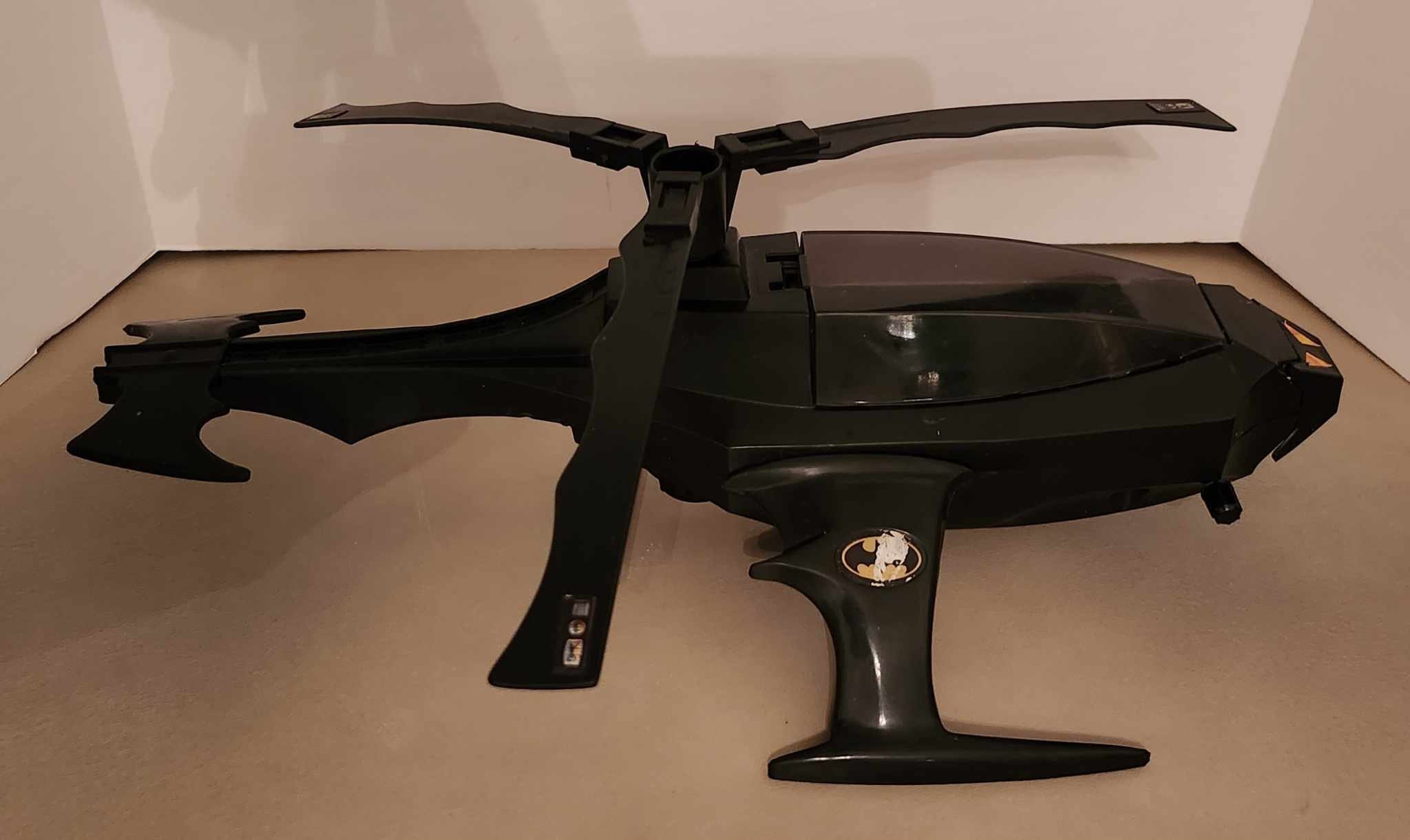 1990 Kenner Batman Dark Knight Collection Batcopter Action Figure ...