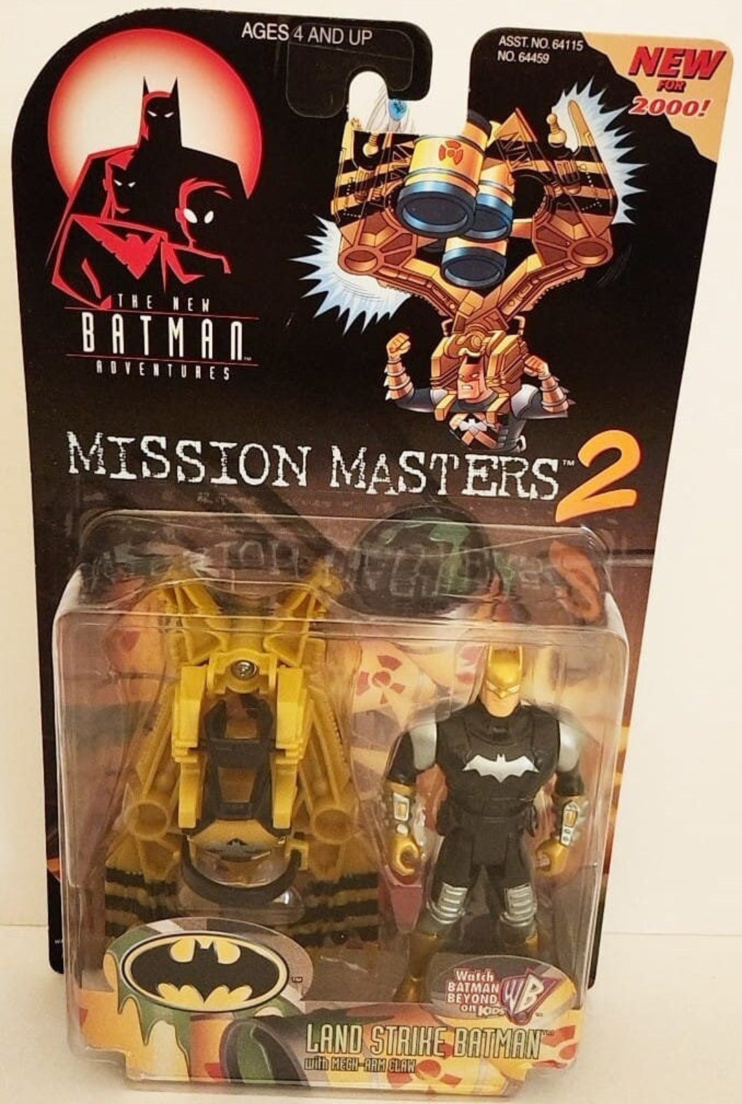 1999 Kenner the New Batman Adventures Mission Masters Land Strike ...