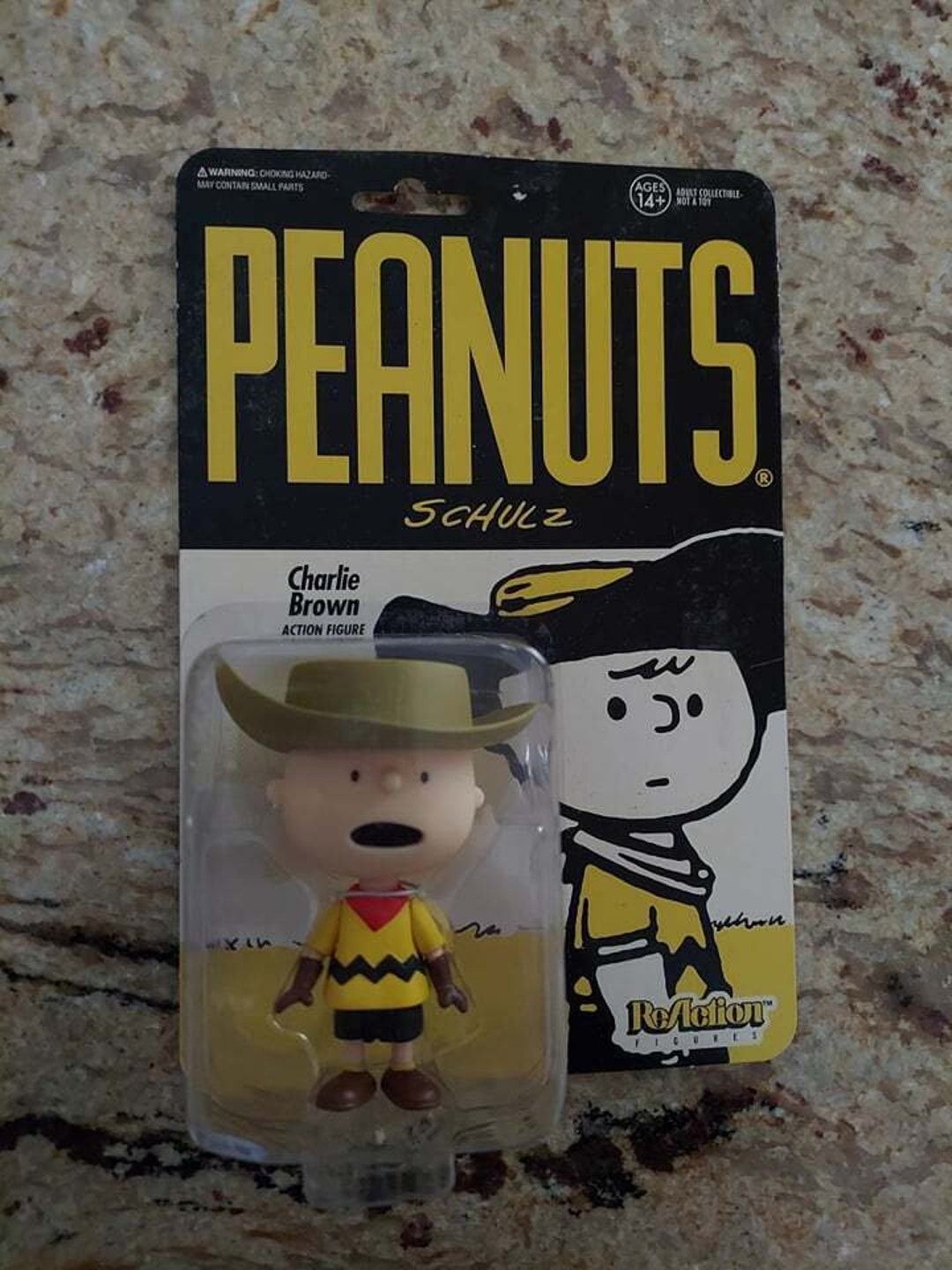 Super7 Peanuts Charlie Brown Cowboy Reaction Figure New in - Etsy