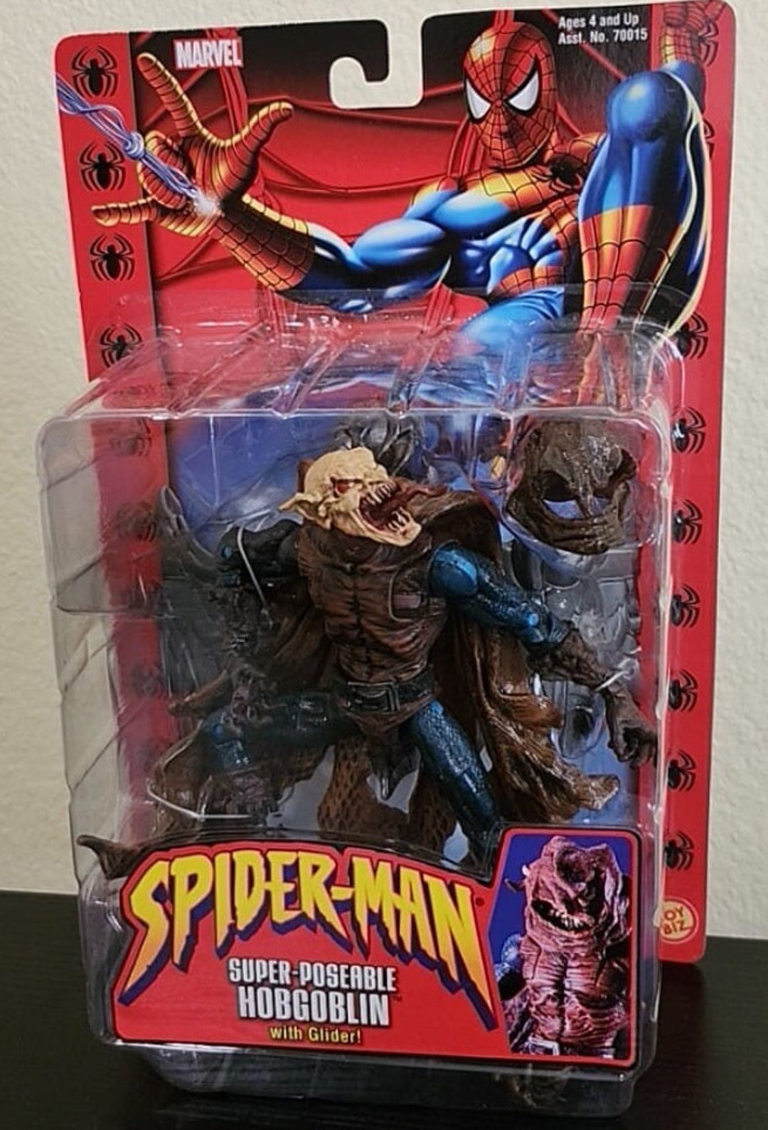 2002 Toy Biz Spider-man Super Poseable Hobgoblin Action Figure New ...