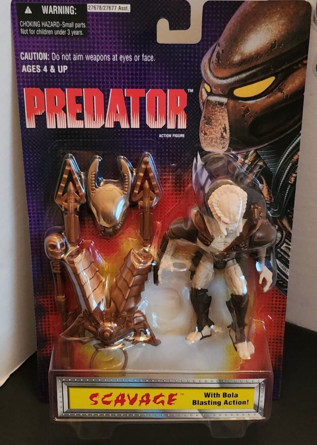 1996 Kenner Predator Scavage Predator Action Figure New in Sealed ...