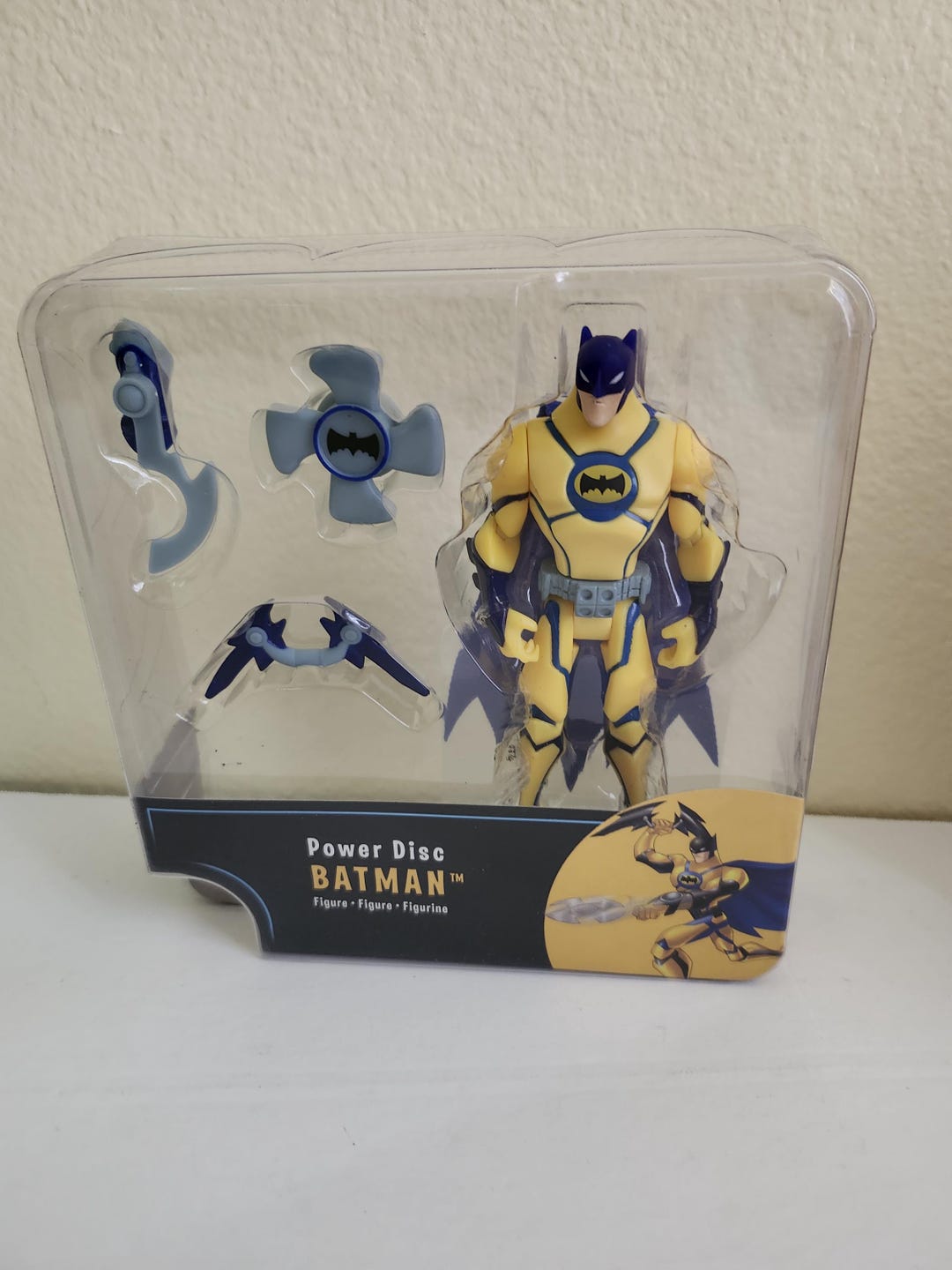 2004 Mattel the Batman Power Disc Batman Action Figure New Complete ...