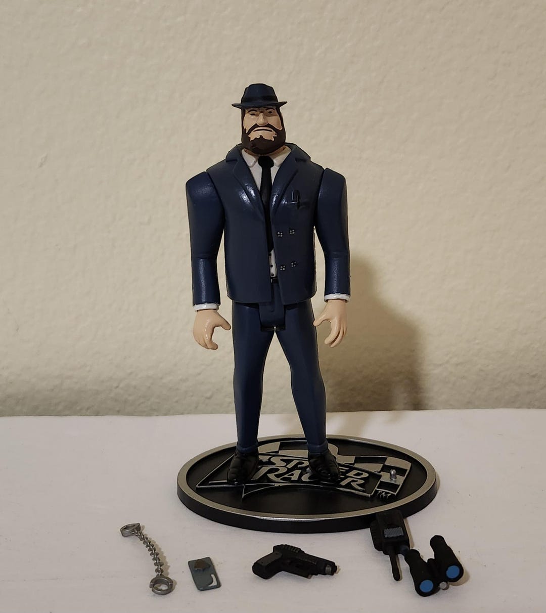 1999 Resaurus Speed Racer Inspector Detector Action Figure Complete ...