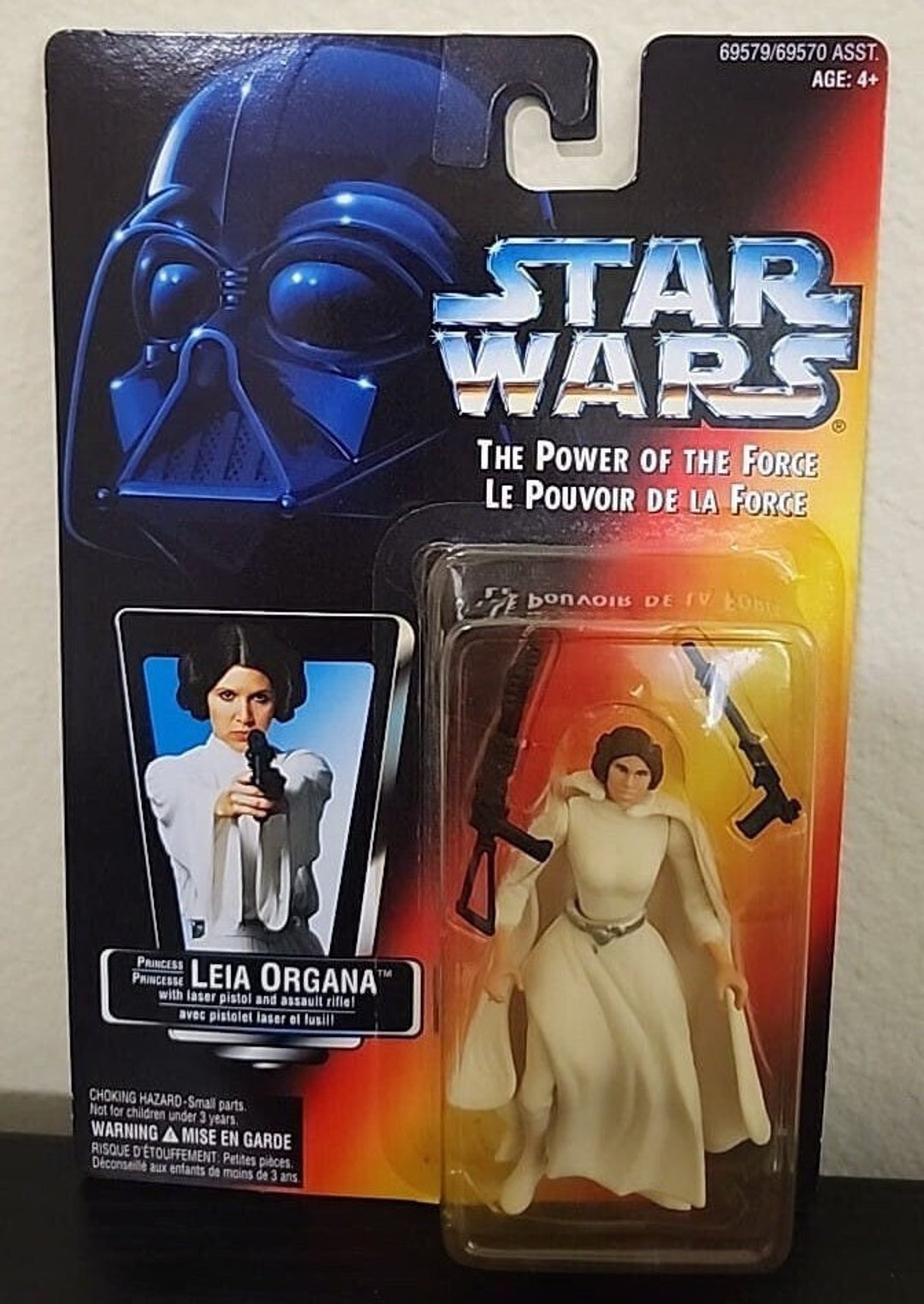1995 Hasbro Star Wars Princess Leia Action Figure New Sealed Package ...