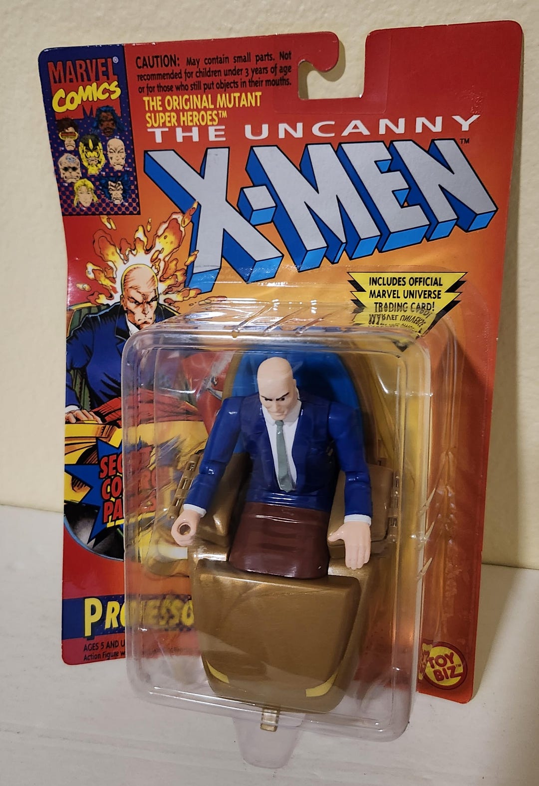 1993 Toy Biz Uncanny X-men Professor X Action Figure New Sealed Package ...