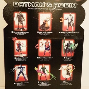 1997 Kenner Batman & Robin Batman and Robin Heat Scan Batman Action ...