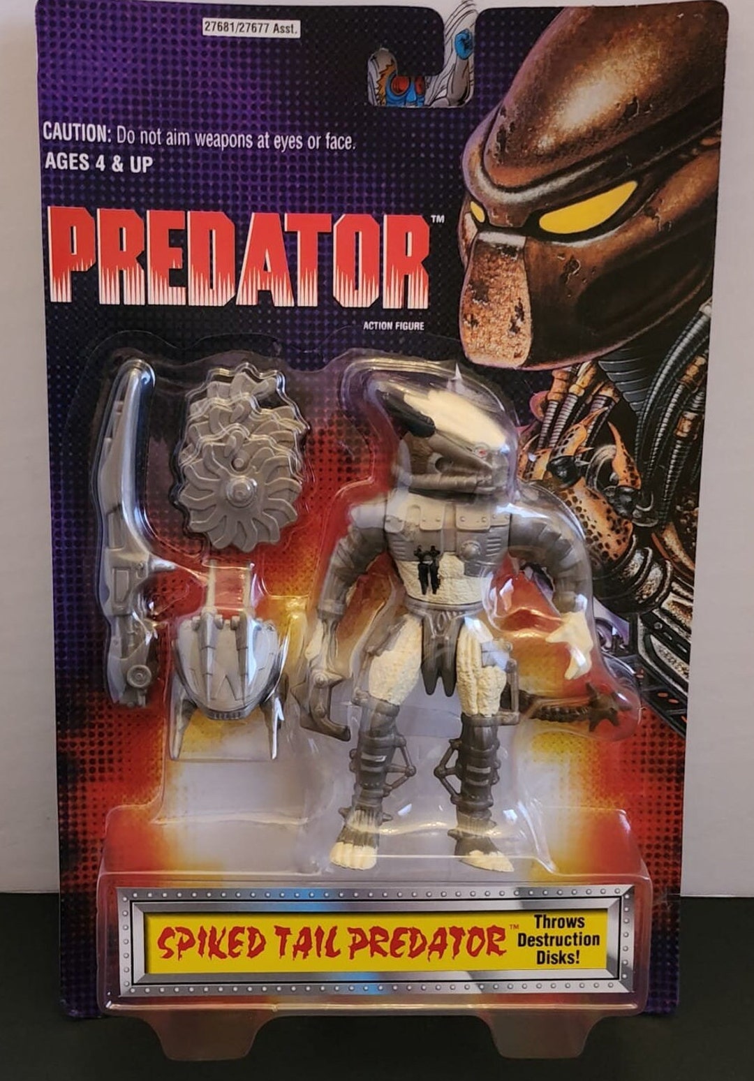 1996 Kenner Predator Spiked Tail Predator Action Figure New Sealed ...