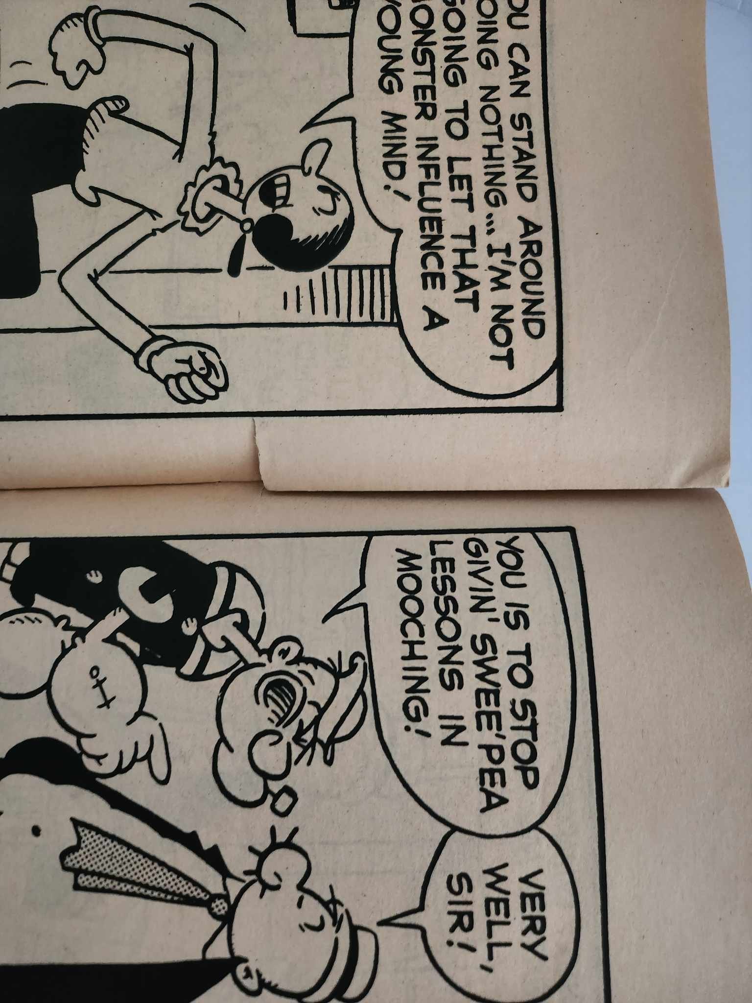 1972 Popeye Giant Comic Book 7 Good Mid Grade Condition 11 X - Etsy