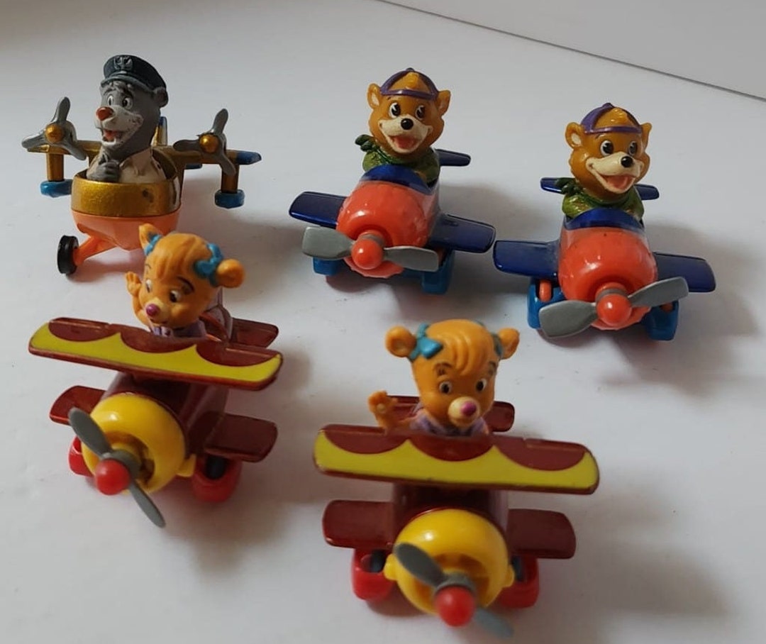 Lot of 1989 Mcdonald's Tailspin Cartoon Happy Meal Diecast Airplanes ...