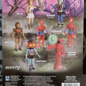 Super7 Masters of the Universe Modulok Reaction Figure New Sealed MOTU ...