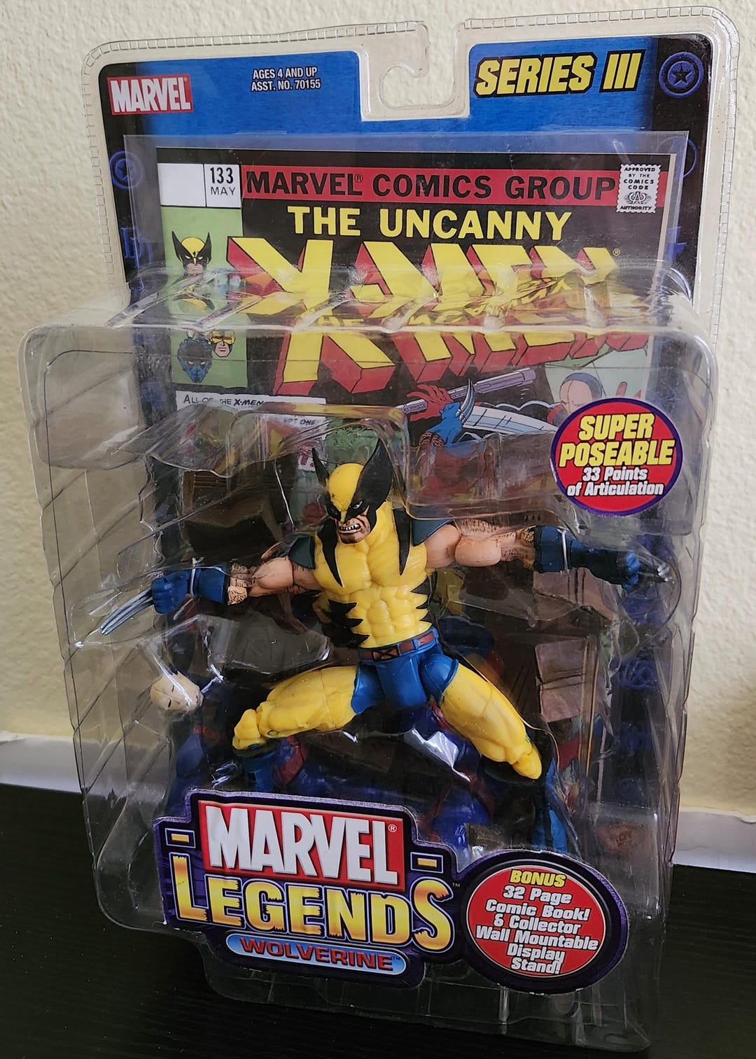 2002 Toy Biz Marvel Legends Wolverine Super Poseable Action Figure ...