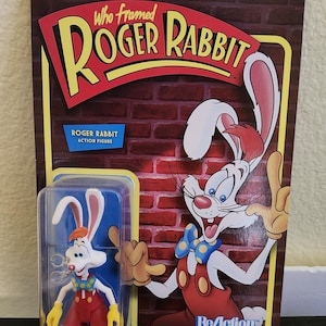 Super7 Disney Who Framed Roger Rabbit Reaction Figure New Sealed ...