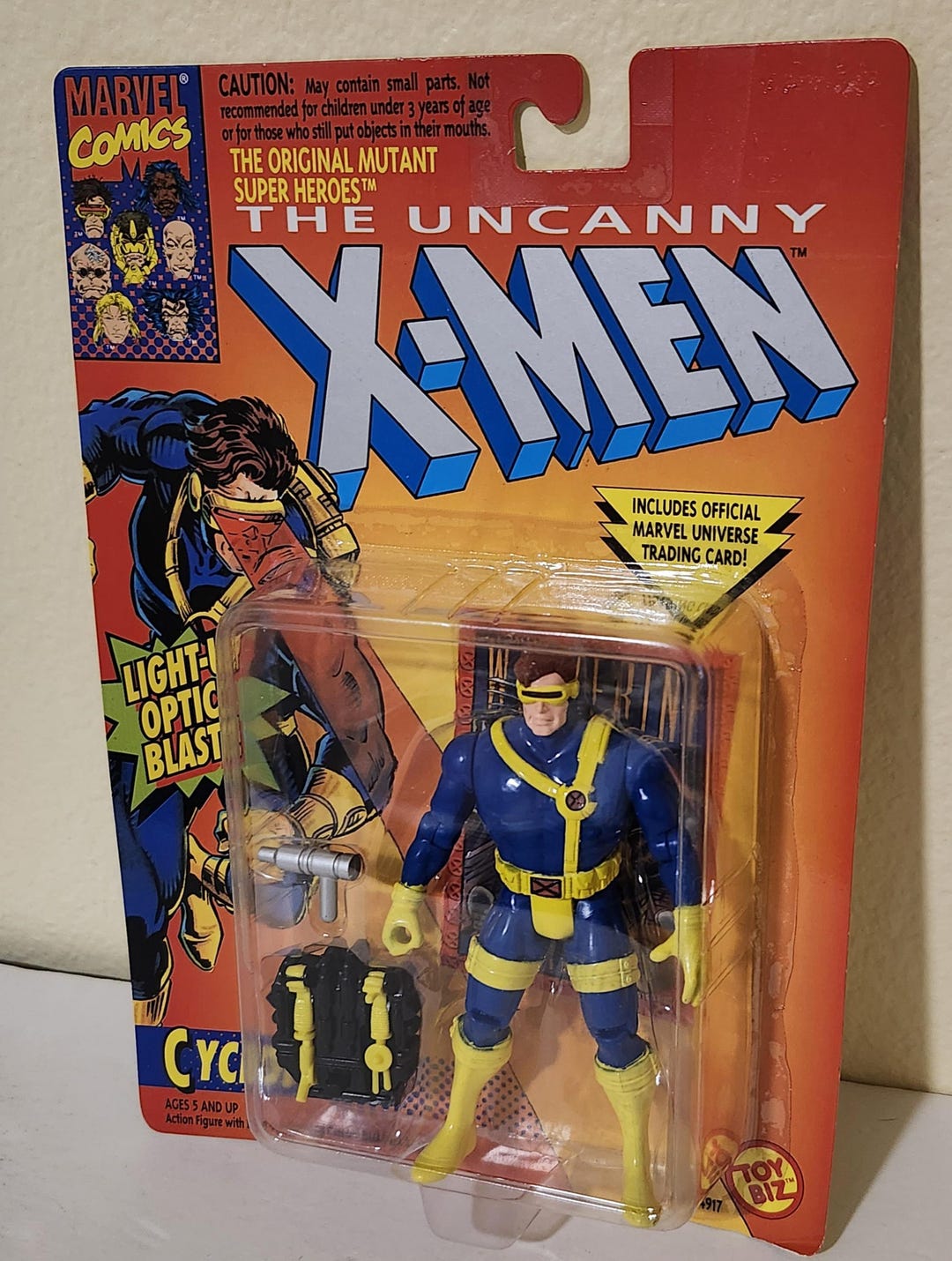 1993 Toy Biz Uncanny X-men Light up Cyclops Action Figure New Sealed ...