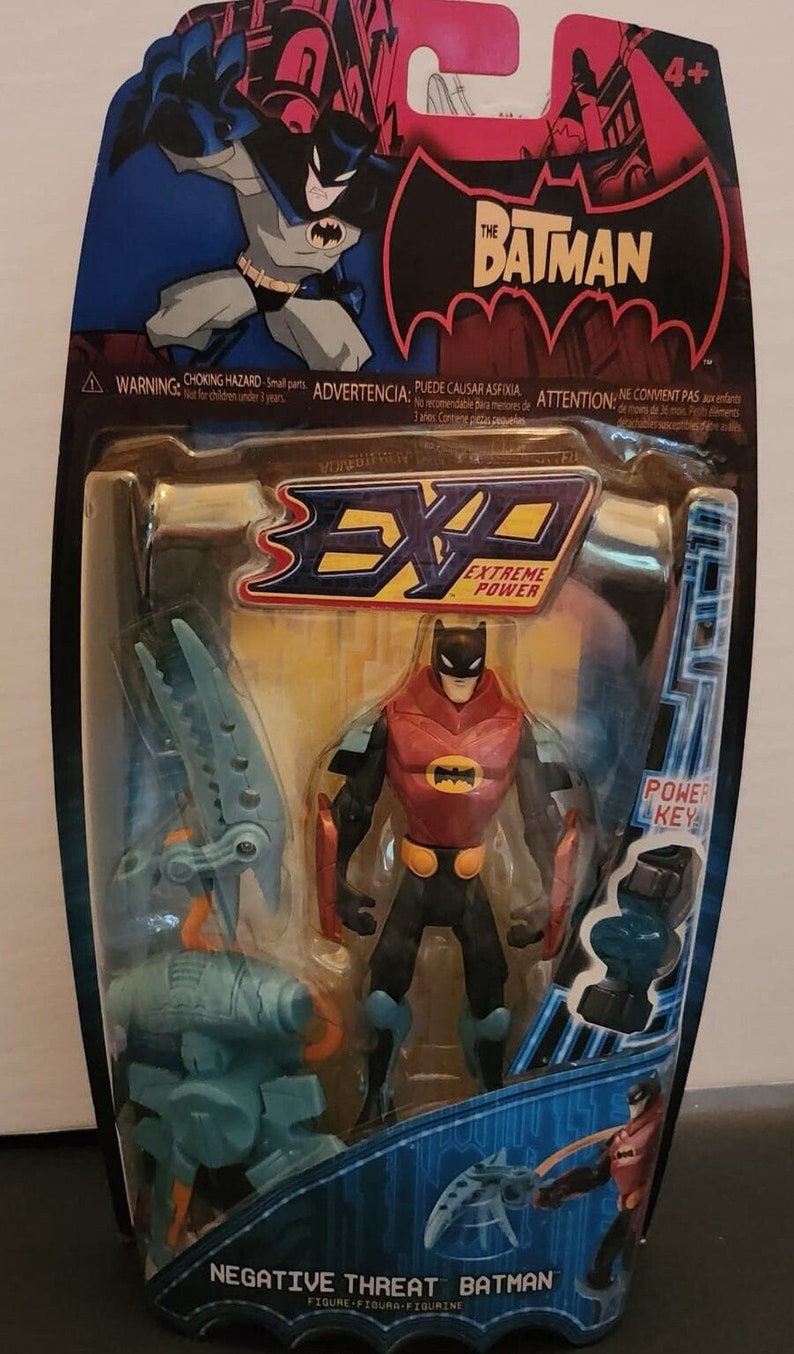 Mattel the Batman EXP Animated Series Negative Threat Batman Action ...