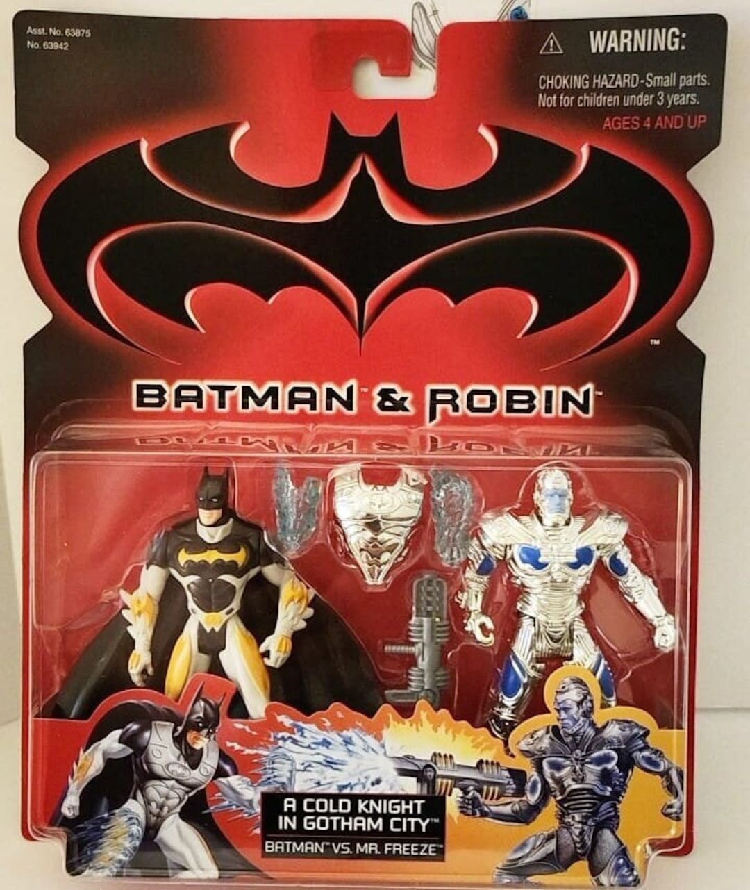 1997 Kenner Batman & Robin A Cold Knight in Gotham City Batman Vs Mr ...