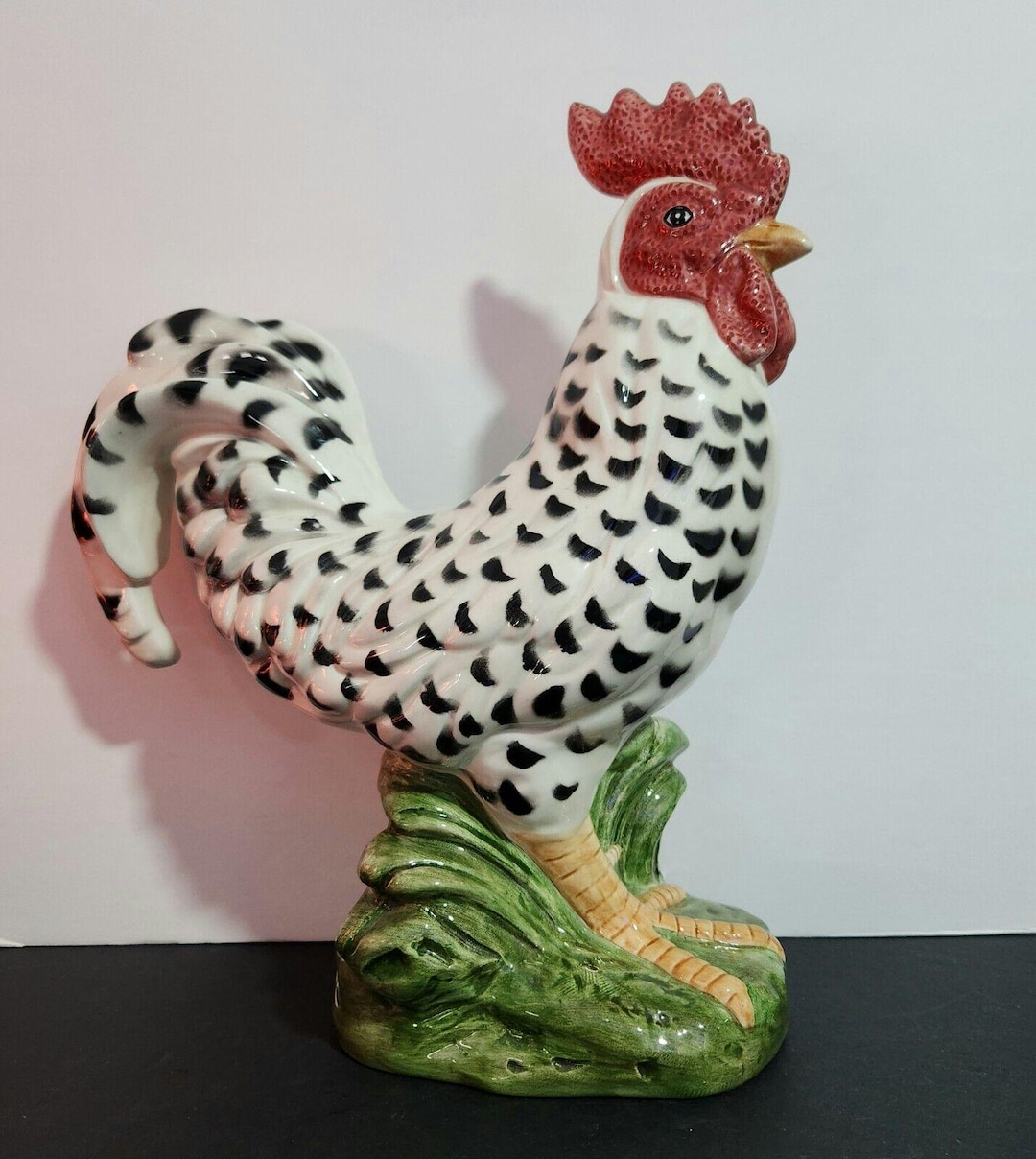 Fitz and Floyd Classics Ceramic Rooster No Cracks Great Condition 12 ...