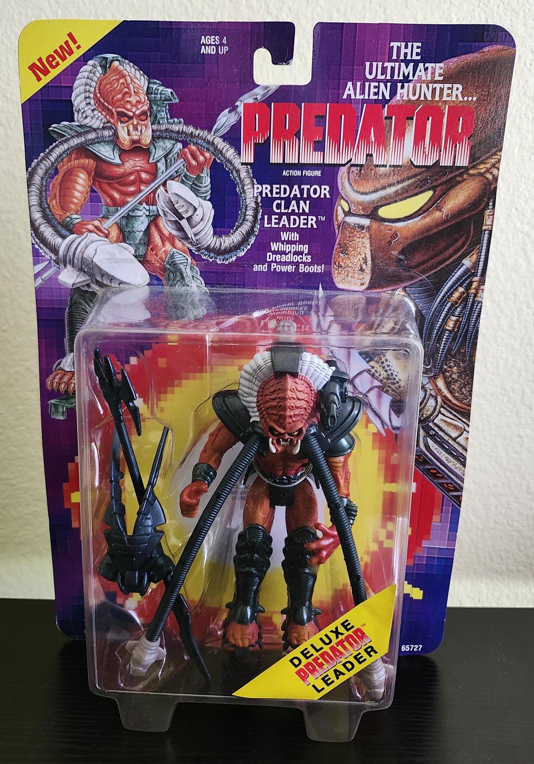 1994 Kenner Predator Clan Leader Predator Action Figure New in Sealed ...