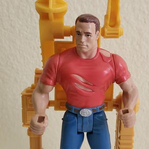 1993 Mattel Last Action Hero Heat Packin Jack Action Figure Complete ...