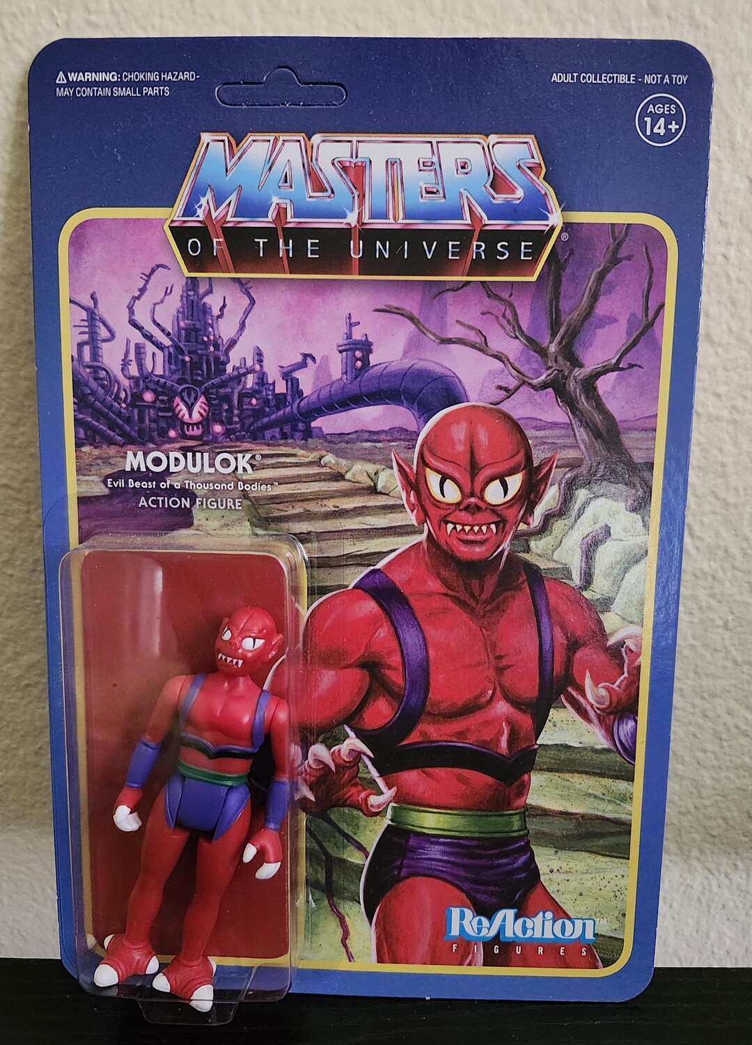 Super7 Masters of the Universe Modulok Reaction Figure New Sealed MOTU ...
