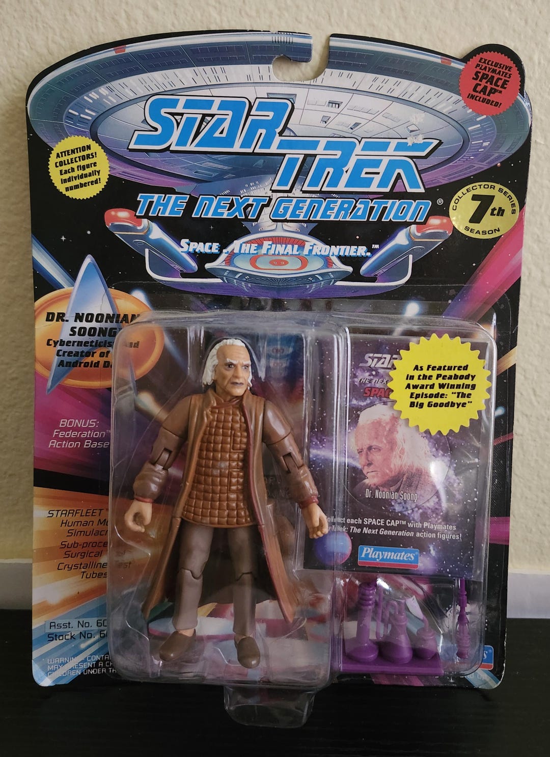1994 Playmates Toys Star Trek the Next Generation Dr Noonien Soong ...