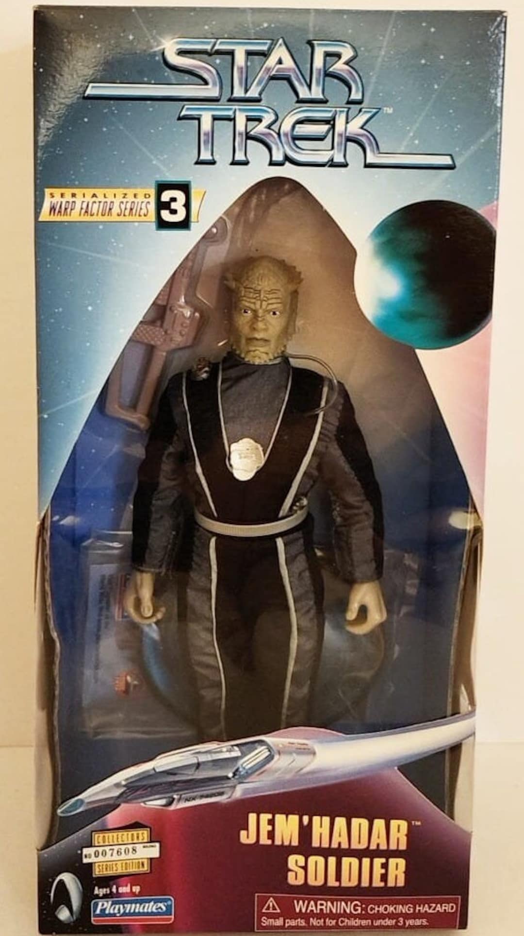 1998 Playmates Star Trek Collectors Series Jem Hadar Suit 9 Inch Action ...