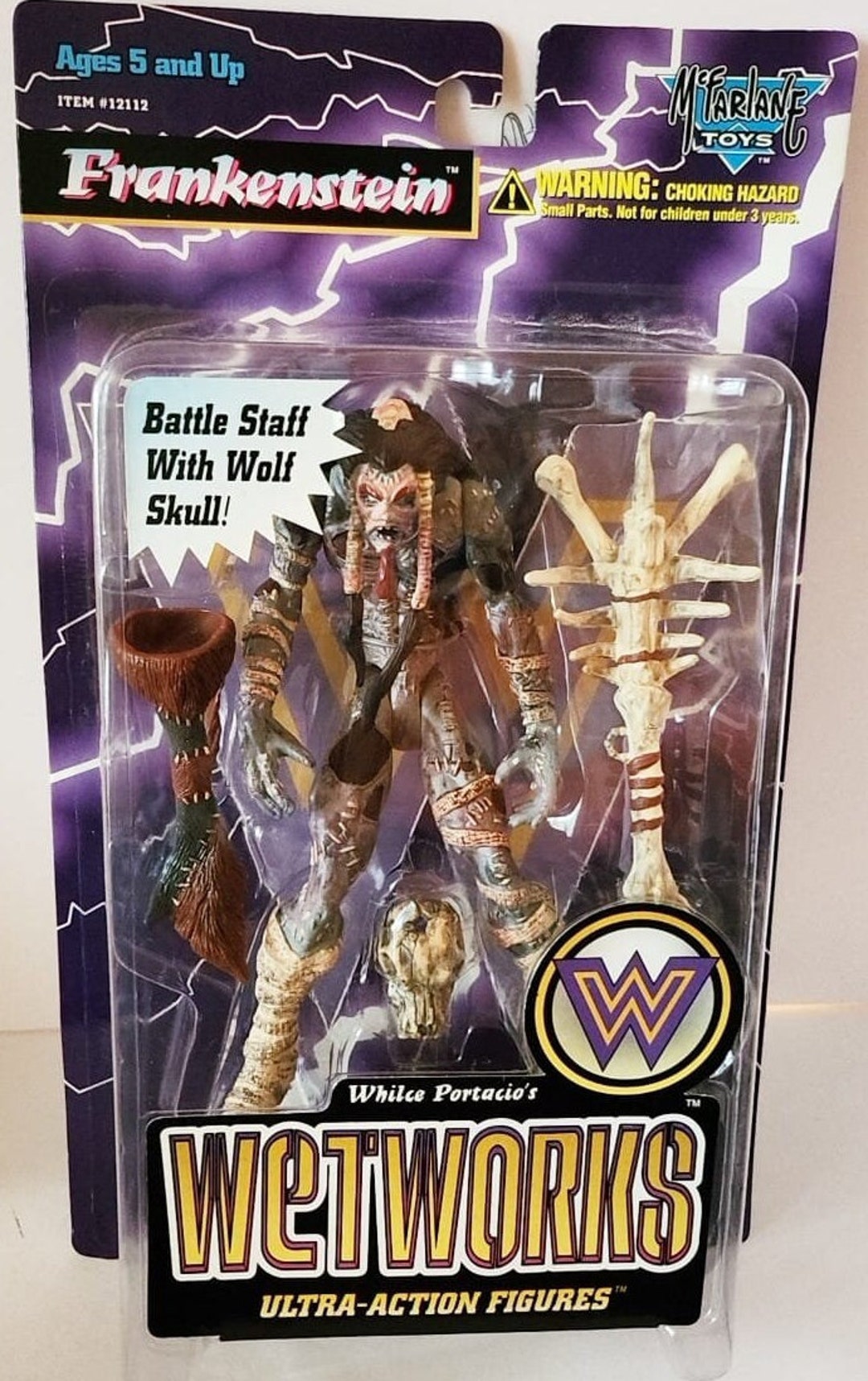 1996 Mcfarlane Toys Wetworks Frankenstein Ultra Action Figure New ...
