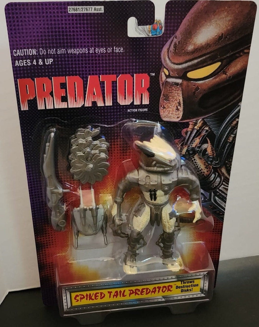 1996 Kenner Predator Spiked Tail Predator Action Figure New Sealed ...