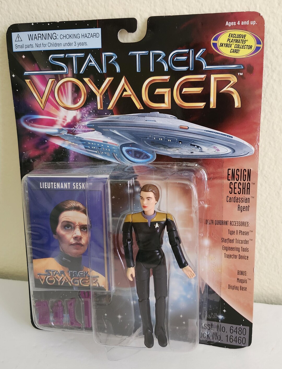 1996 Playmates Toys Star Trek Voyager Ensign Seska Action Figure New ...