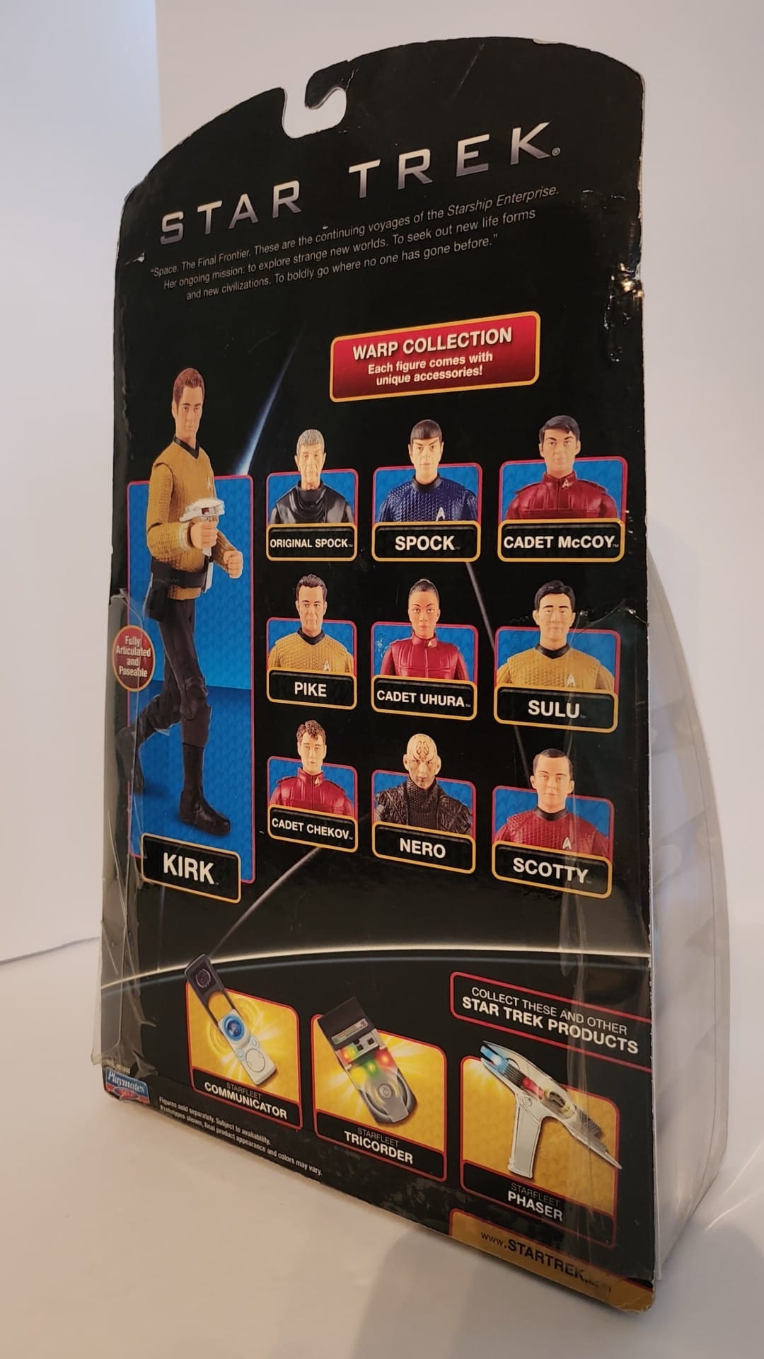 Playmates Toys Star Trek Warp Collection Pike Action Figure New Sealed ...